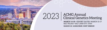 ACMG konferens, Salt Lake City 14-18/3 2023 - SFMG